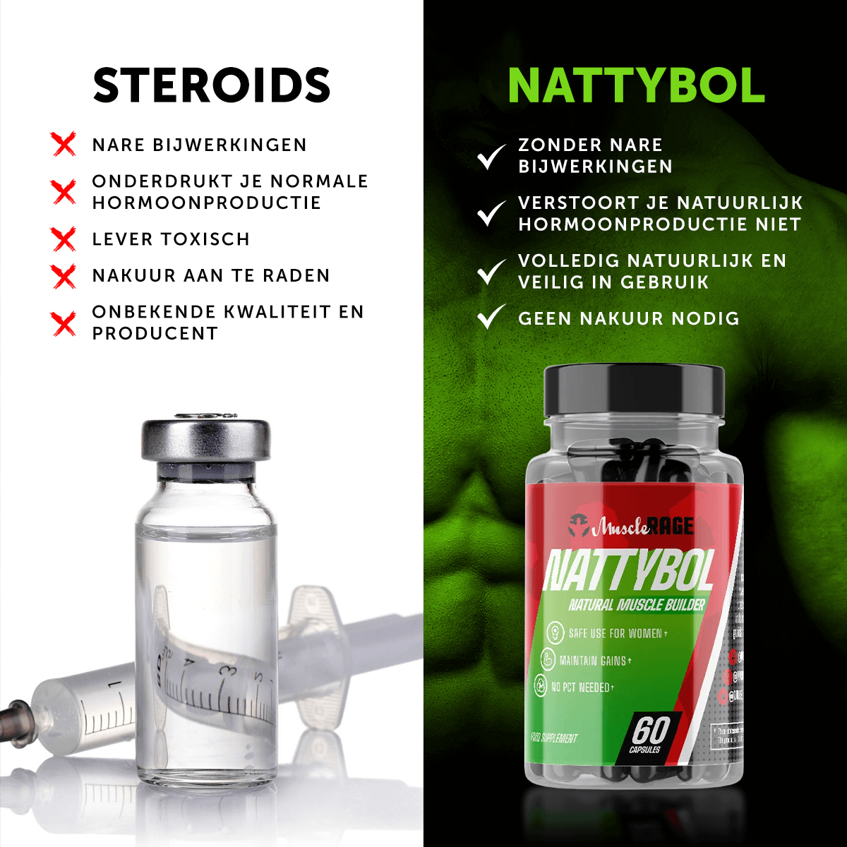 Nattybol 2 + 1 GRATIS! - RealSupps