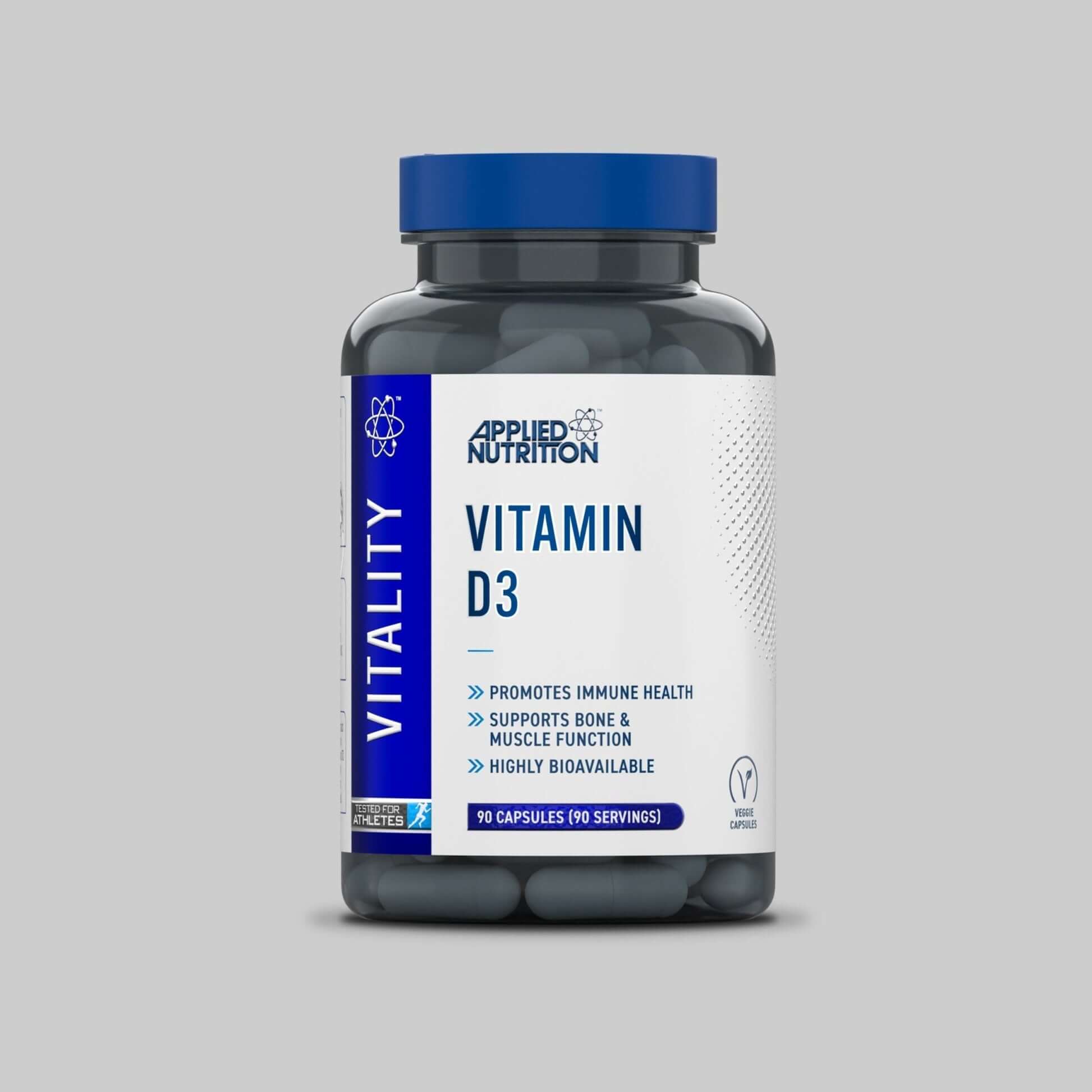 Vitamine D3 Tabletten | Applied Nutrition | RealSupps