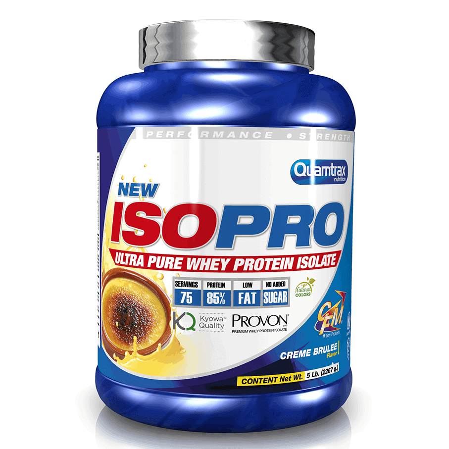 Quamtrax ISO Pro CFM 2267g - Ultieme Whey Isolaat | RealSupps