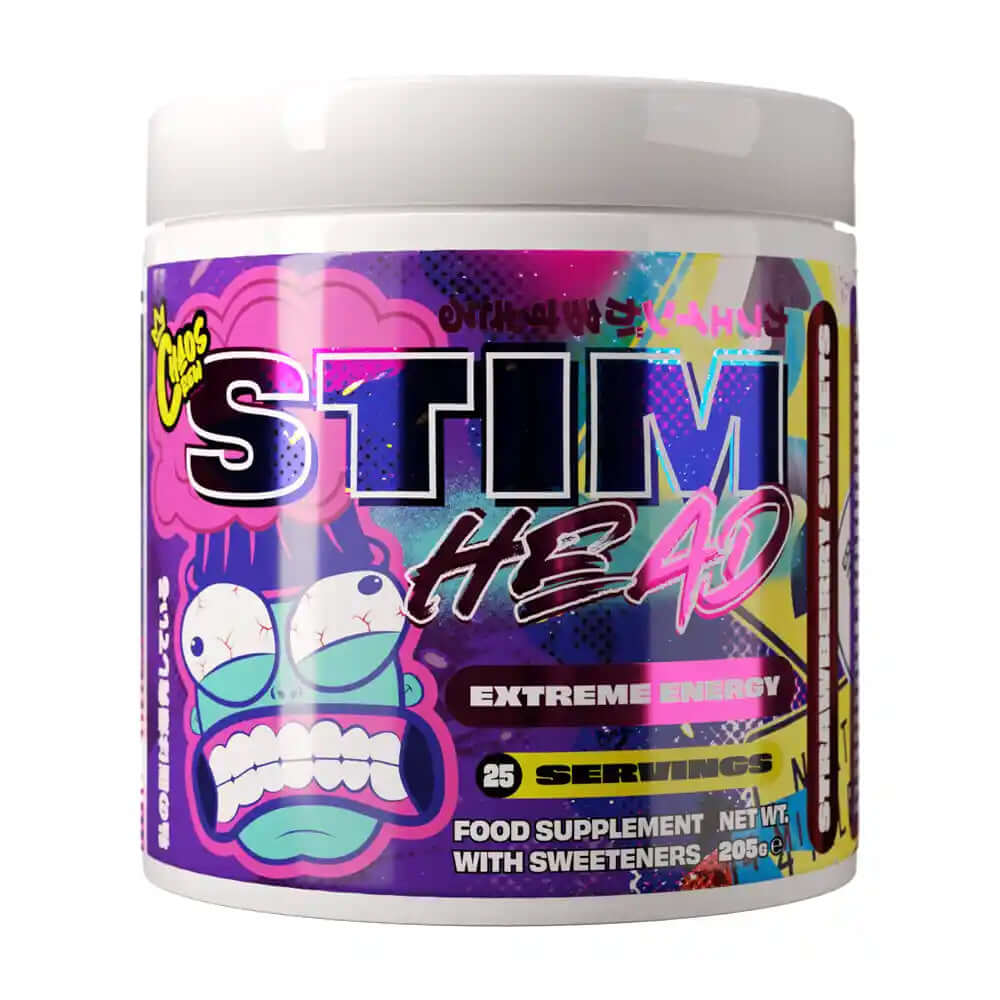 Chaos Crew Stim Head | Hardcore Energy Pre Workout